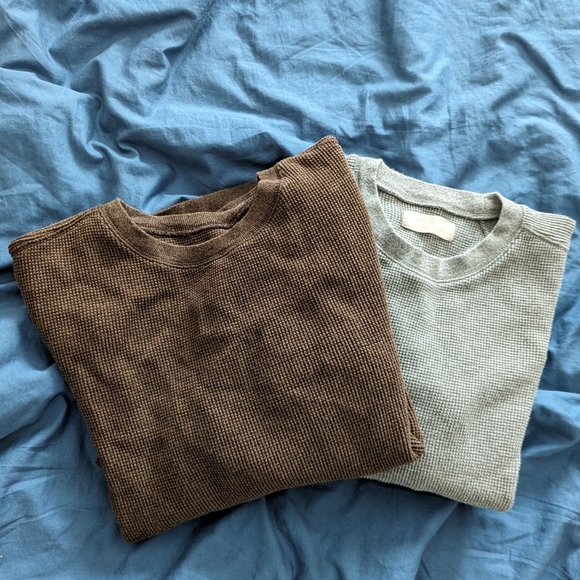 Everlane | Shirts | Everlane Waffle Longsleeve Crew | Poshmark